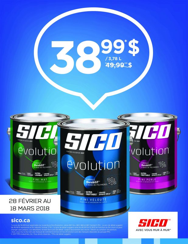 Sico Évolution - Lortie & Martin